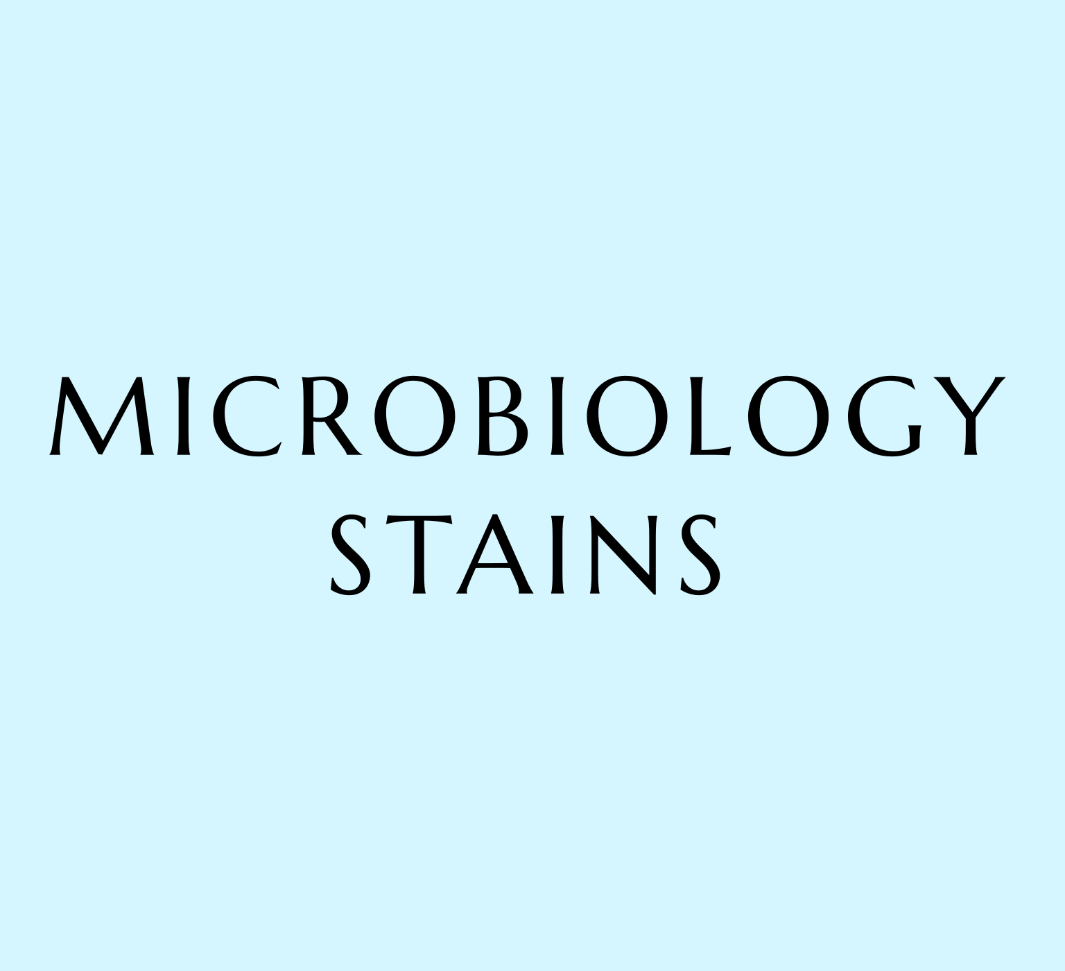 Microbiology Stains - RTA