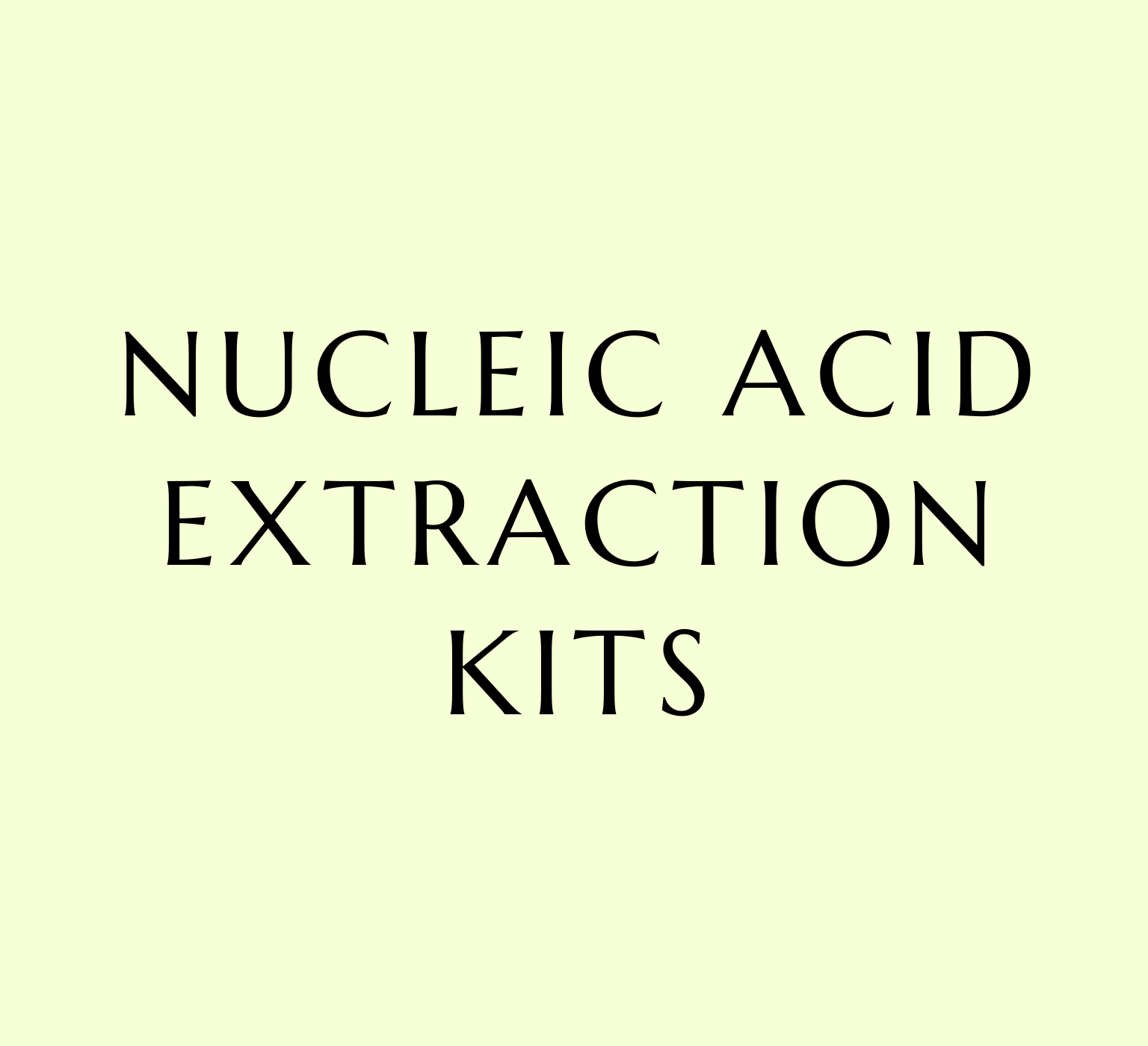 Nucleic Acid (DNA-RNA) Extraction Kits - RTA